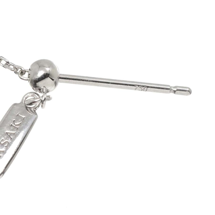 タサキ TASAKI アコヤ真珠 7.6mm ダイヤ 0.07/0.02ct ネックレス 45cm K18 WG PG ホワイト ピンクゴールド 750 田崎真珠 Necklace ...