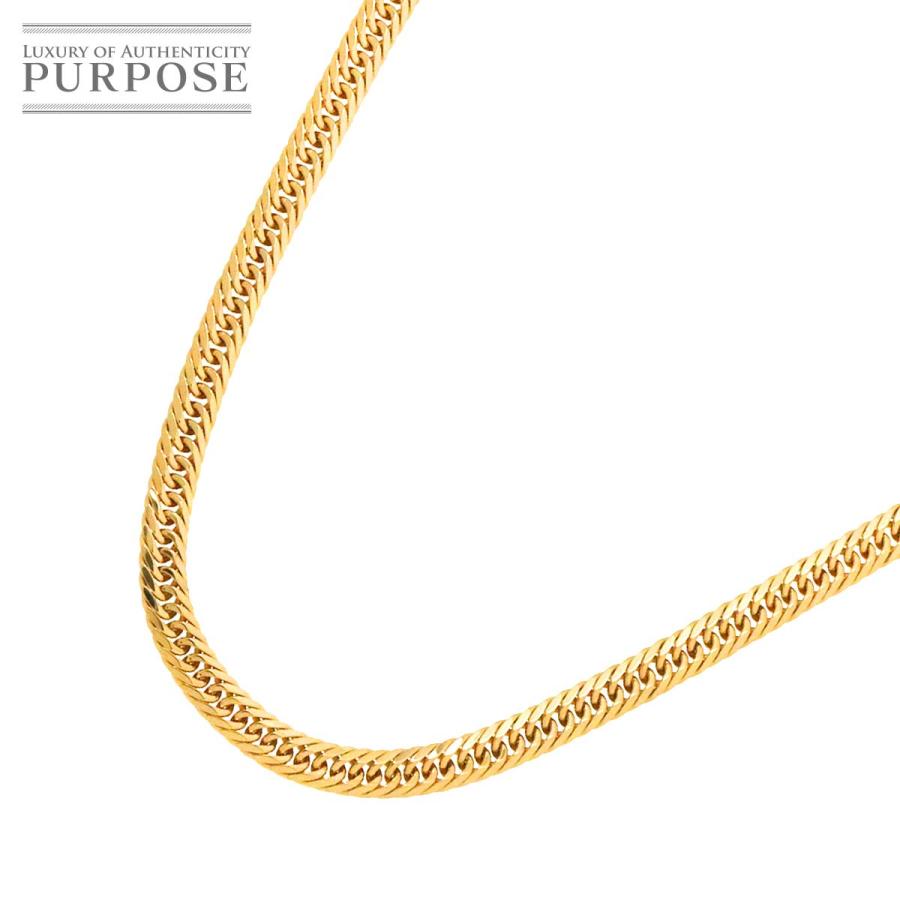 K18 喜平 ネックレス 55cm 8面トリプル 22.5g 幅3.8mm イエローゴールド 750 キヘイ kihei necklace 90265075 : 90265075 ...