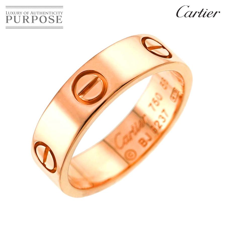Cartier カルティエ ラブ #56 リング K18 PG ピンクゴールド 750 指輪 Love Ring 90265666 : PURPOSEパーパス・ヤフー店 - 通販 ...