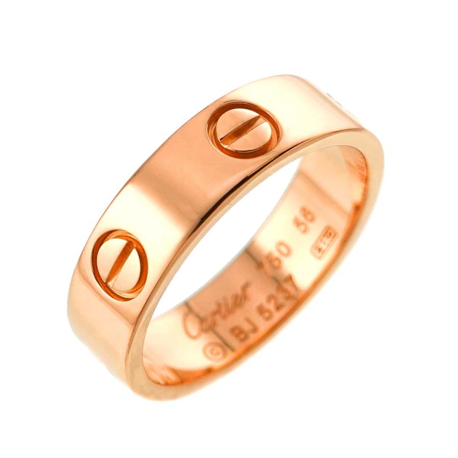 Cartier カルティエ ラブ #56 リング K18 PG ピンクゴールド 750 指輪 Love Ring 90265666 : PURPOSEパーパス・ヤフー店 - 通販 ...
