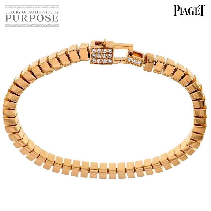 PIAGET ピアジェ ダイヤ ブレスレット #18 K18 PG ピンクゴールド 750 Diamond Bracelet 90266658 : PURPOSEパーパス・ヤフー店 - 通販 ...
