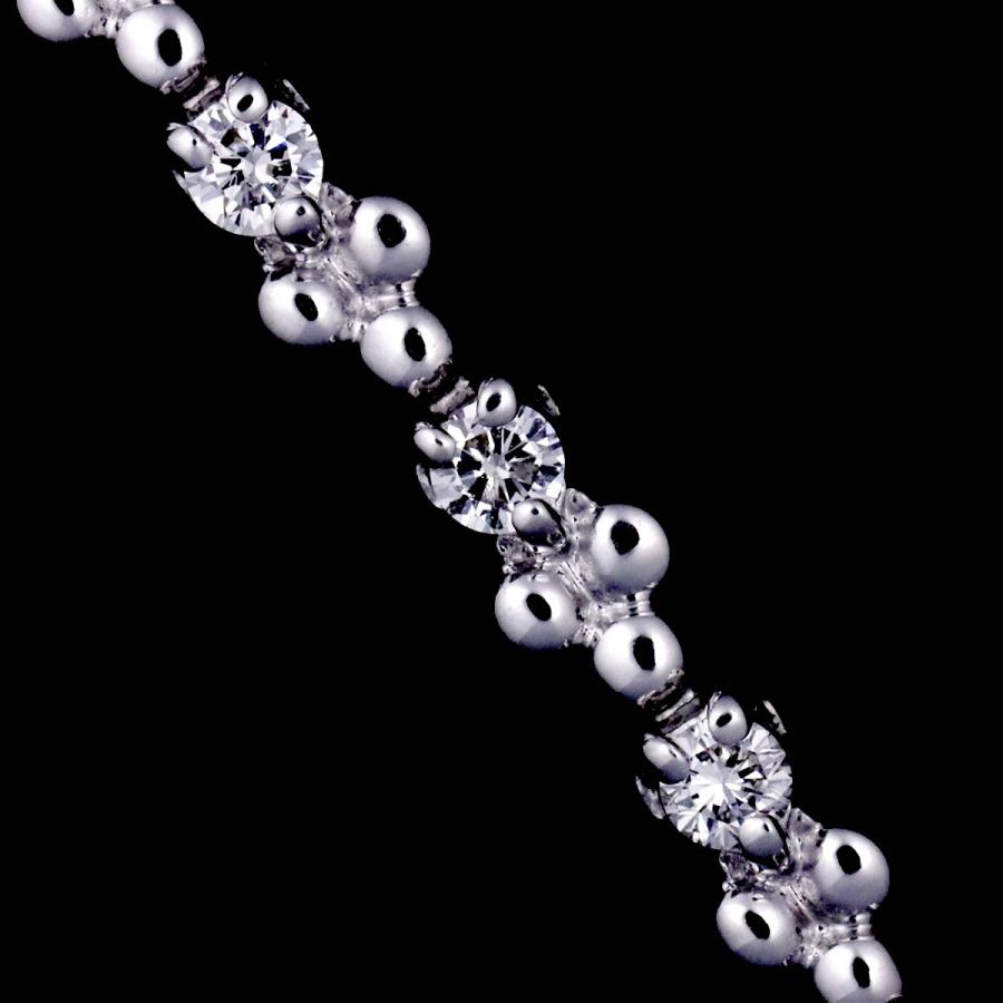 TASAKI タサキ ダイヤ 0.85ct ブレスレット 17.5cm K18 WG ホワイトゴールド 750 田崎真珠 Diamond Bracelet 90267737 : PURPOSE ...