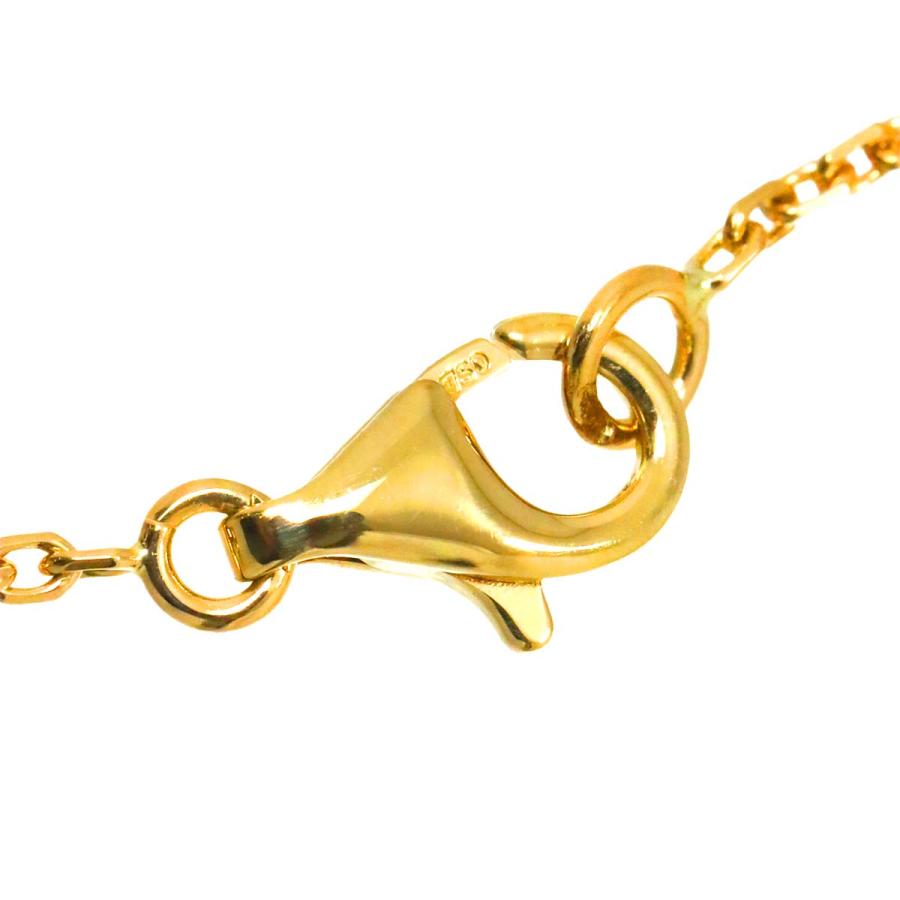 ヴァンクリーフ & アーペル VCA ヴィンテージ アルハンブラ シェル ネックレス 42cm K18 YG 750 Necklace 90270541 : PURPOSEパーパス・ヤフー店 ...