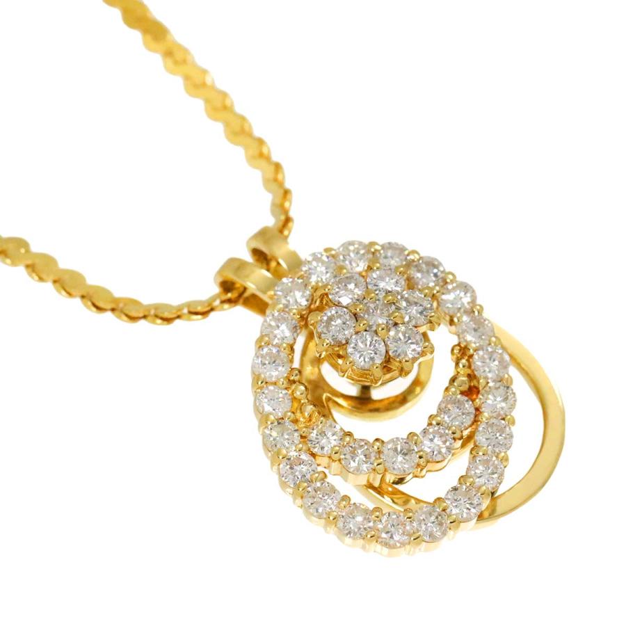 ダイヤ 1.03ct K18 YG ネックレス 45cm イエローゴールド 750 Diamond Necklace 90270676 : PURPOSEパーパス・ヤフー店 - 通販 ...