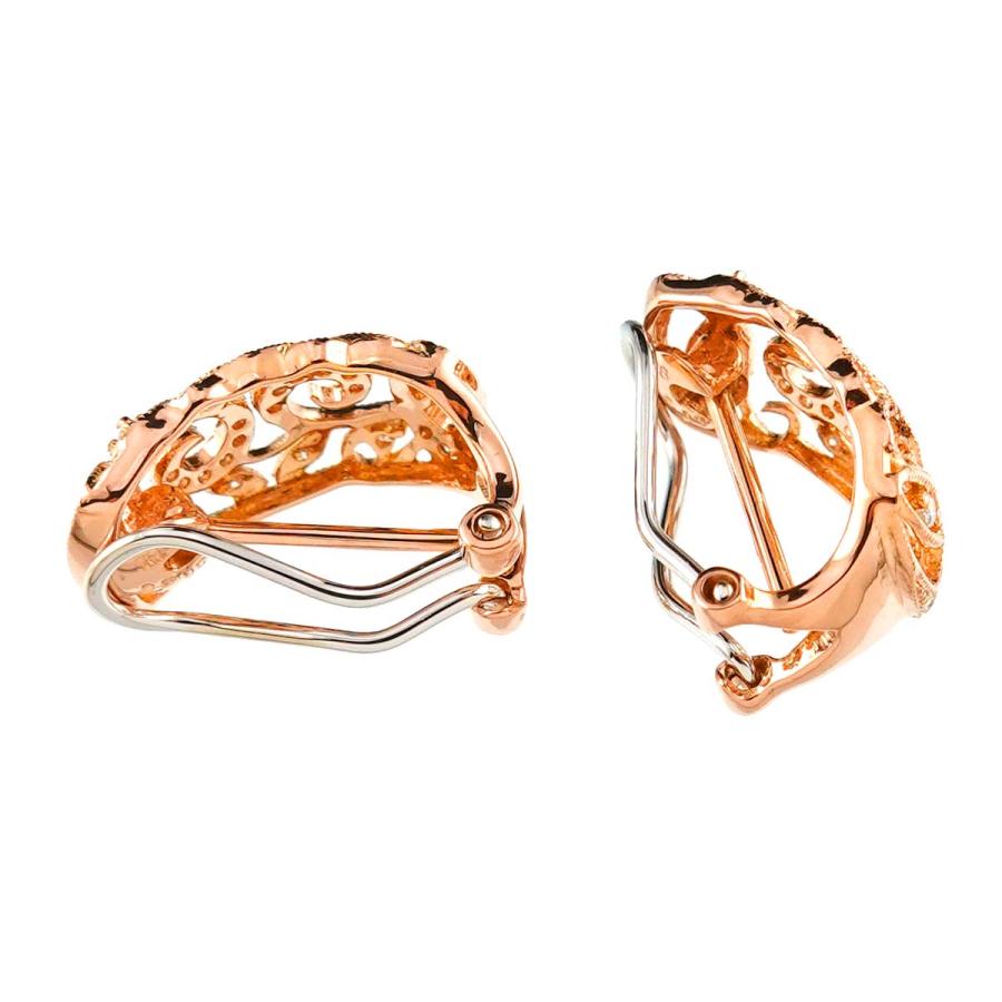 ダイヤ 0.26ct/0.26ct ピアス K18 PG WG ピンク ホワイトゴールド 750 Diamond Earrings Pierced 90270843 : PURPOSEパーパス ...