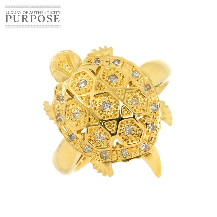 リング 11号 ダイヤ 0.14ct K18 YG イエローゴールド 750 指輪 Diamond Ring 90272199 : PURPOSEパーパス・ヤフー店 - 通販 - Yahoo ...