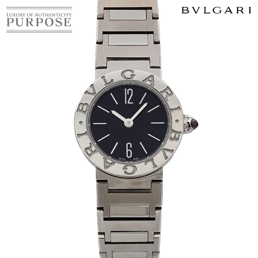 BVLGARI ブルガリ ブルガリブルガリ BB23S レディース 腕時計 ブラック クォーツ ウォッチ BVLGARIBVLGARI 90276229 : PURPOSEパーパス・ヤフー店 ...