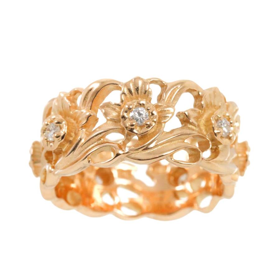 リング 12号 ダイヤ K18 PG ピンクゴールド 750 指輪 Diamond Ring 90276833 : PURPOSEパーパス・ヤフー店 - 通販 - Yahoo!ショッピング