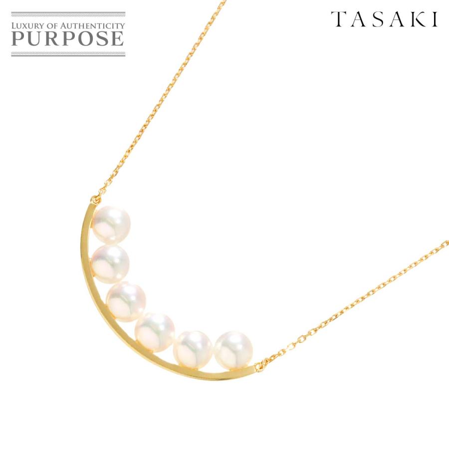 TASAKI タサキ バランス プラス アコヤ真珠 6.4-6.2mm ネックレス 74cm K18 YG 750 パール Necklace 90277226 : PURPOSEパーパス ...