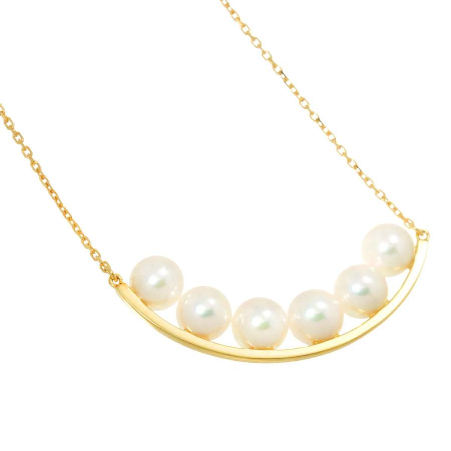 TASAKI タサキ バランス プラス アコヤ真珠 6.4-6.2mm ネックレス 74cm K18 YG 750 パール Necklace 90277226 : PURPOSEパーパス ...