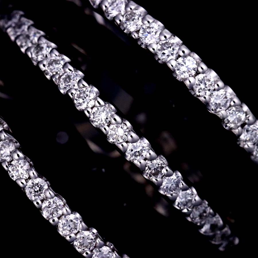 Ponte Vecchio ポンテヴェキオ ダイヤ 1.68ct イヤリング K18 WG ホワイトゴールド 750 Earrings 90277725 : PURPOSEパーパス・ヤフー店 ...