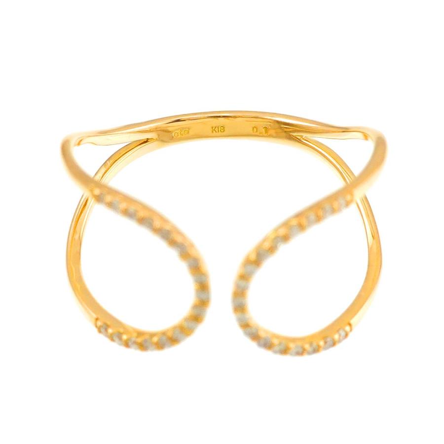 アザー エテ ete 15号 リング ダイヤ 0.10ct K18 YG イエローゴールド 750 指輪 Diamond Ring 90278408 : PURPOSEパーパス・ヤフー店 ...