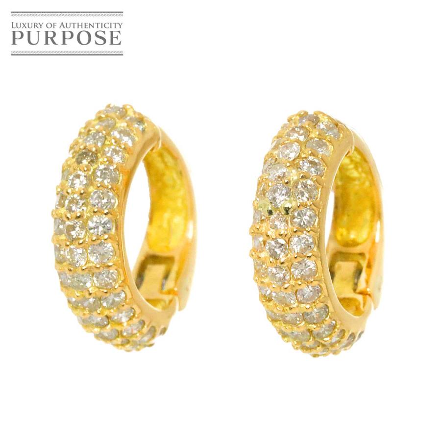 ダイヤ 0.50ct/0.50ct K18 YG イヤリング イエローゴールド 750 Diamond Earrings 90279430 : PURPOSEパーパス・ヤフー店 - 通販 ...