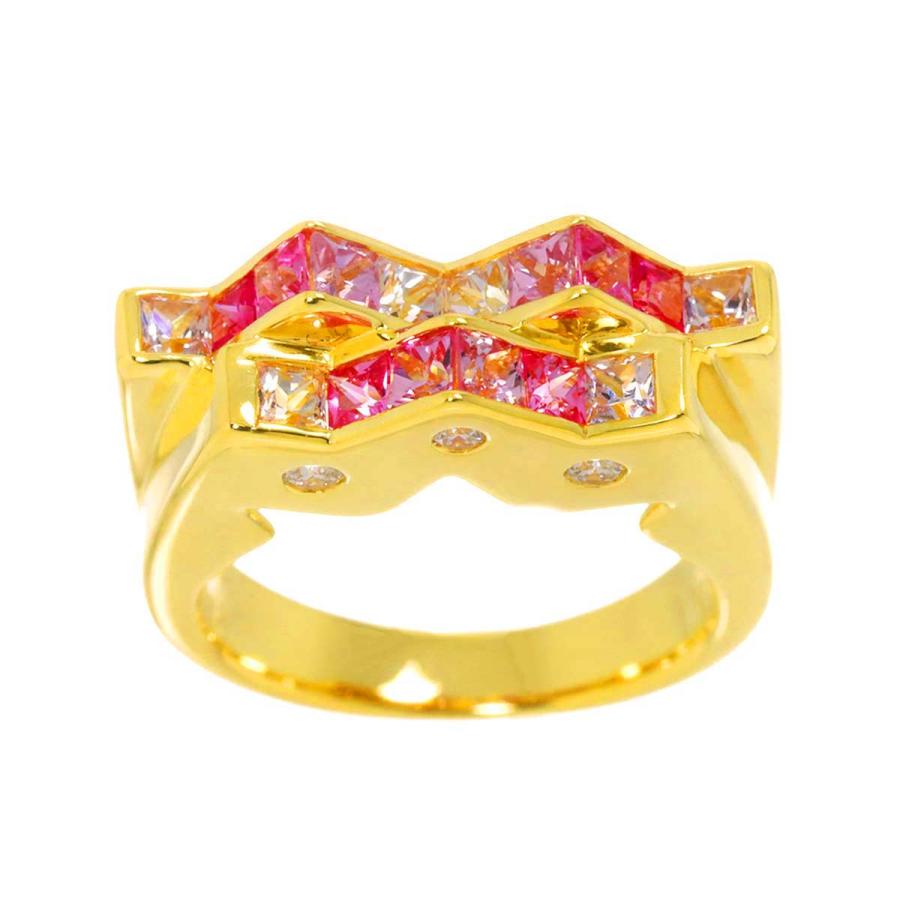 ジュネ Jeunet 11号 リング サファイヤ 1.69ct ダイヤ 0.22ct K18 YG イエローゴールド 750 指輪 Ring 【ソーティング付き】 90280200 ...