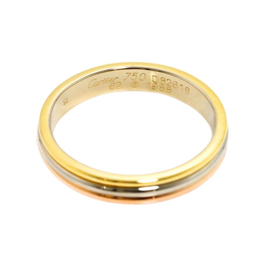 Cartier カルティエ ヴァンドーム #62 リング K18 YG WG PG スリーゴールド 3カラー 750 指輪 Vendome Ring 90282544 : PURPOSE ...