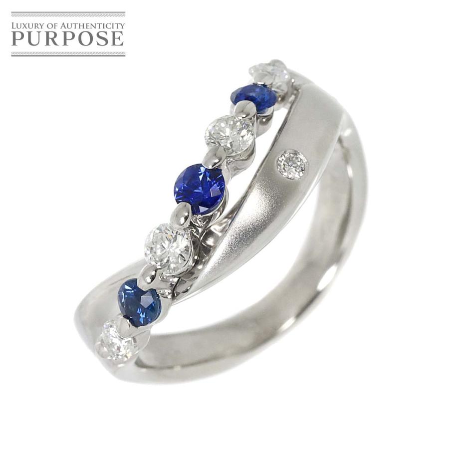 リング 11号 サファイヤ 0.35ct ダイヤ 0.32ct Pt プラチナ 指輪 Sapphire Ring 90282559 : PURPOSEパーパス・ヤフー店 - 通販 ...
