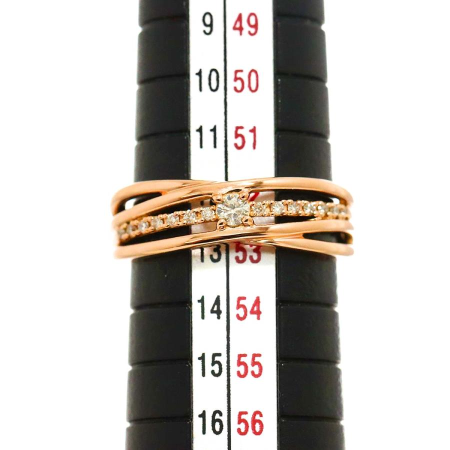 リング 12号 ダイヤ 0.13ct K18 PG ピンクゴールド 750 指輪 Diamond Ring 90282827 : PURPOSEパーパス・ヤフー店 - 通販 - Yahoo ...