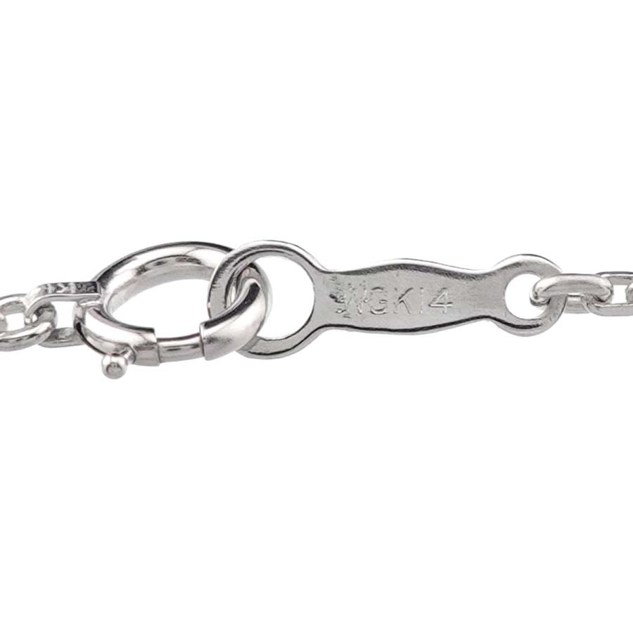 MIKIMOTO ミキモト ダイヤ 1.14ct ネックレス 50cm K14 WG ホワイトゴールド 585 Diamond Necklace 90283823 : PURPOSEパーパス ...