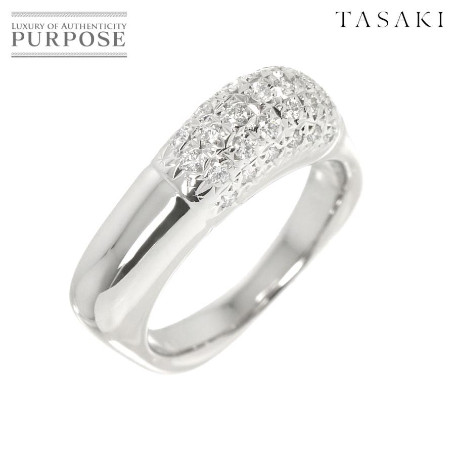 TASAKI タサキ 14号 リング ダイヤ 0.32ct K18 WG ホワイトゴールド 750 指輪 田崎真珠 Diamond Ring 90283839 : PURPOSEパーパス ...
