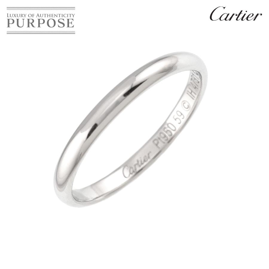 Cartier カルティエ 1895 クラシック バンド #59 リング 幅2.5mm Pt プラチナ 指輪 Classic Ring 90284094 : PURPOSEパーパス・ヤフー店 ...