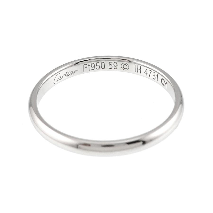Cartier カルティエ 1895 クラシック バンド #59 リング 幅2.5mm Pt プラチナ 指輪 Classic Ring 90284094 : PURPOSEパーパス・ヤフー店 ...
