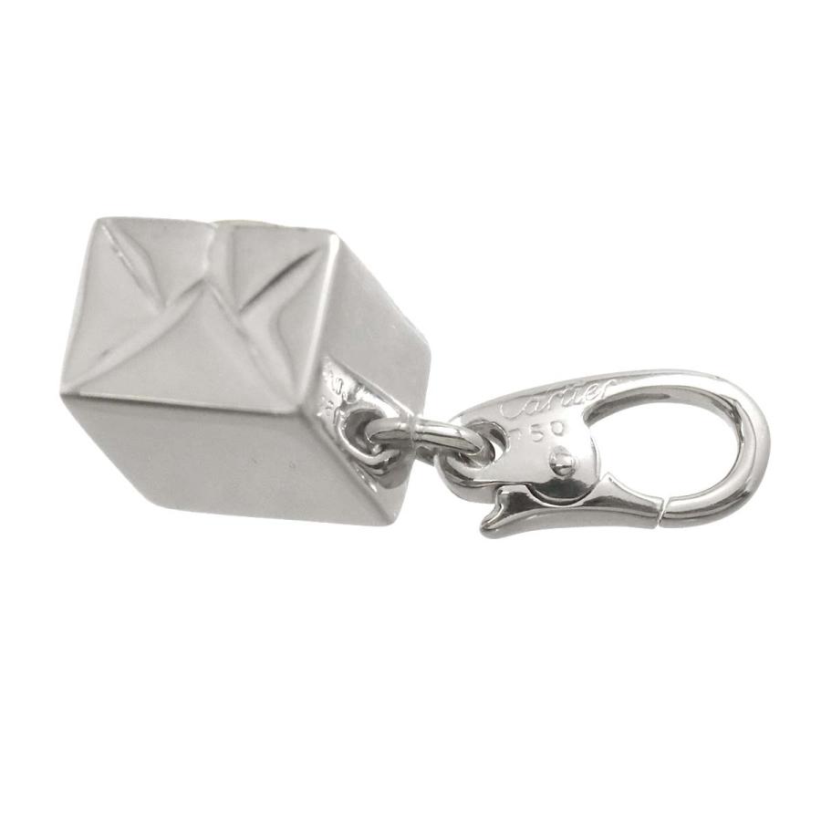 Cartier カルティエ 2C ギフトボックス ペンダント トップ K18 YG WG イエローゴールド ホワイトゴールド 750 Pendant Top 90286069 ...