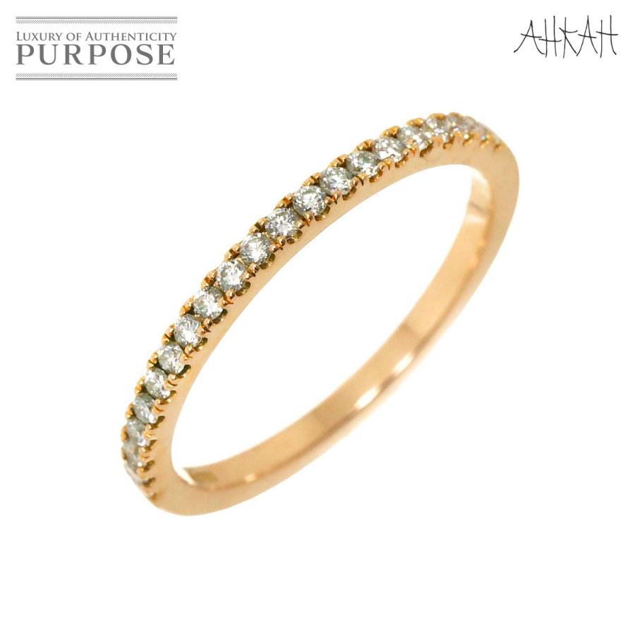 AHKAH アーカー 8号 リング ダイヤ 0.16ct K18 PG ピンクゴールド 750 指輪 Diamond Ring 90288378 : PURPOSEパーパス・ヤフー店 - 通販 ...