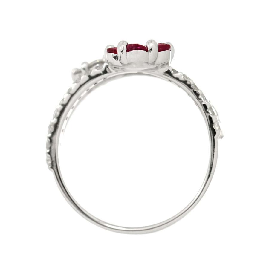 リング 11号 ルビー 0.57ct ダイヤ 0.65ct K18 WG ホワイトゴールド 750 指輪 Ruby Ring 90293063 : PURPOSEパーパス・ヤフー店 - 通販 ...