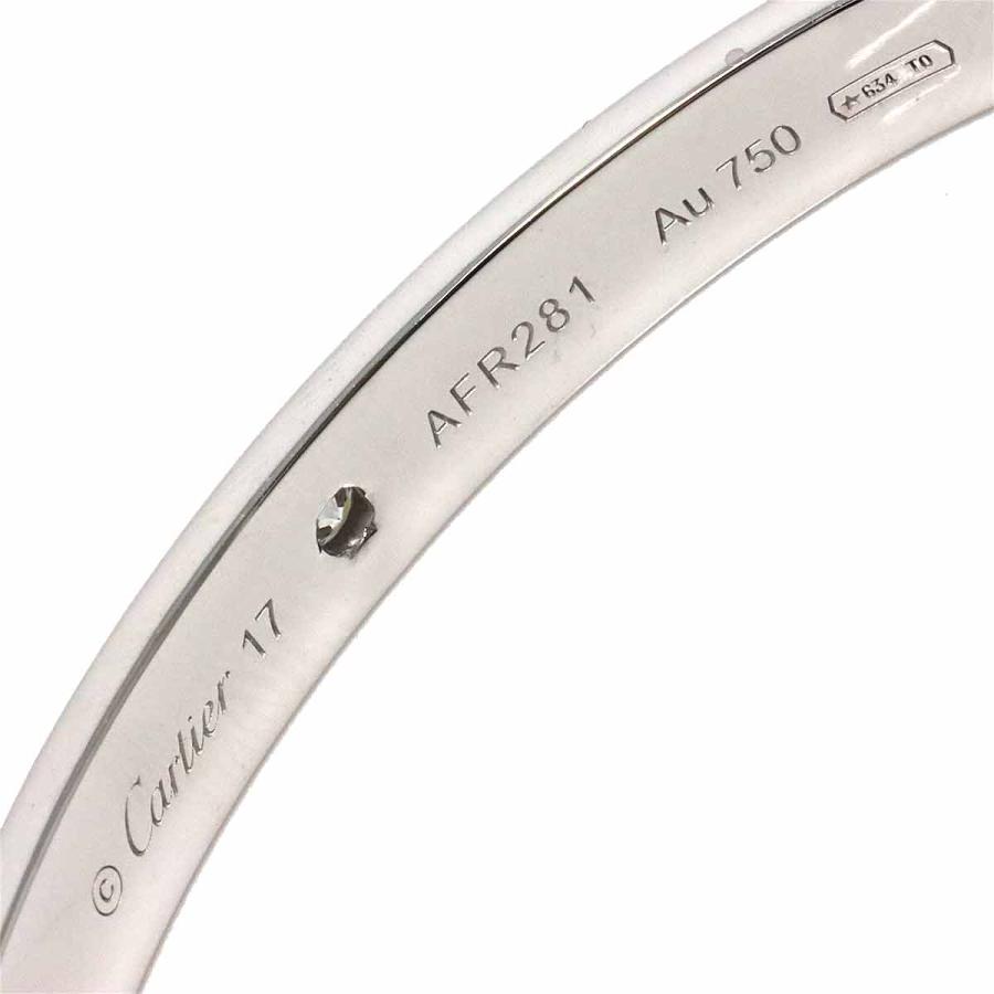 Cartier カルティエ ラブ ブレス オープン ダイヤ 1P #17 K18 WG 750 ブレスレット Love Bracelet 90293422 : PURPOSEパーパス・ヤフー店 ...