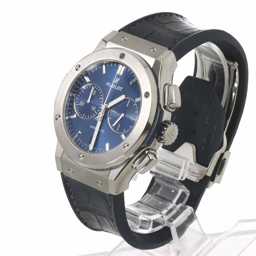 HUBLOT（ウブロ） クラシックフュージョン クロノグラフ チタニウム 521 NX 7170 LR メンズ 腕時計 デイト 自動巻き ...