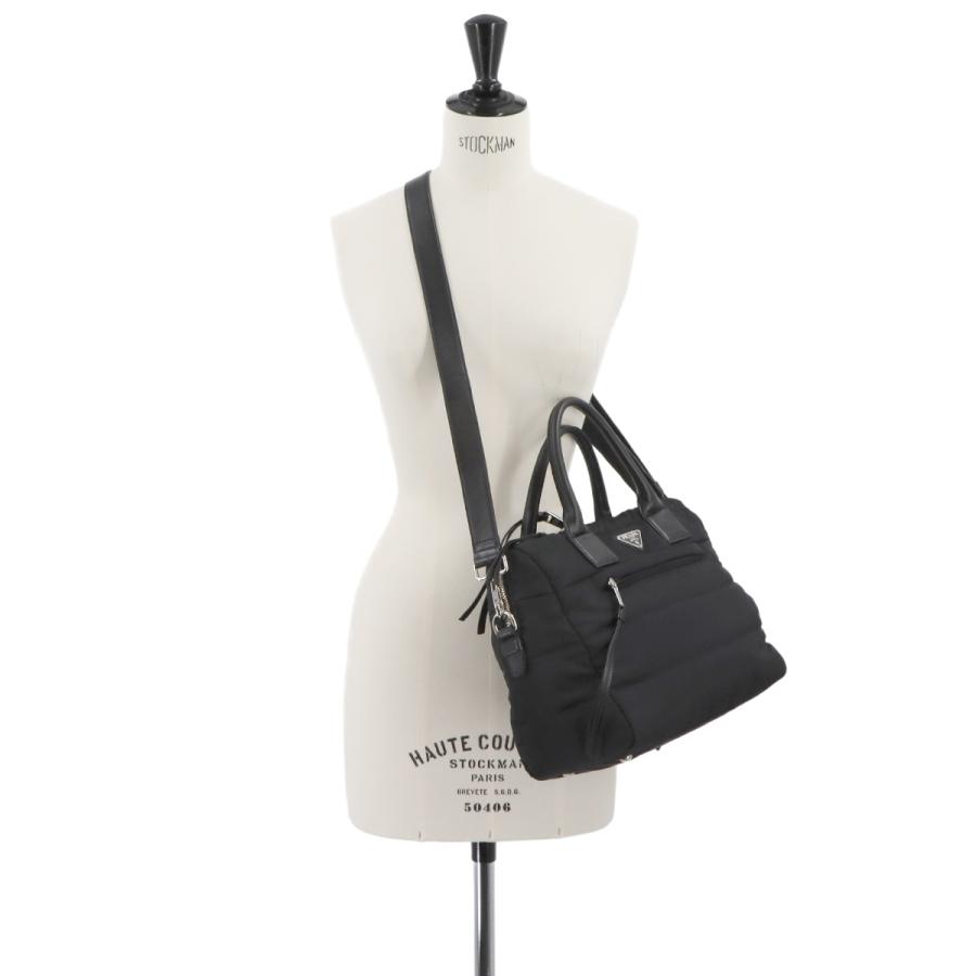 新品同様 プラダ PRADA 2way ハンド ショルダー バッグ ナイロン