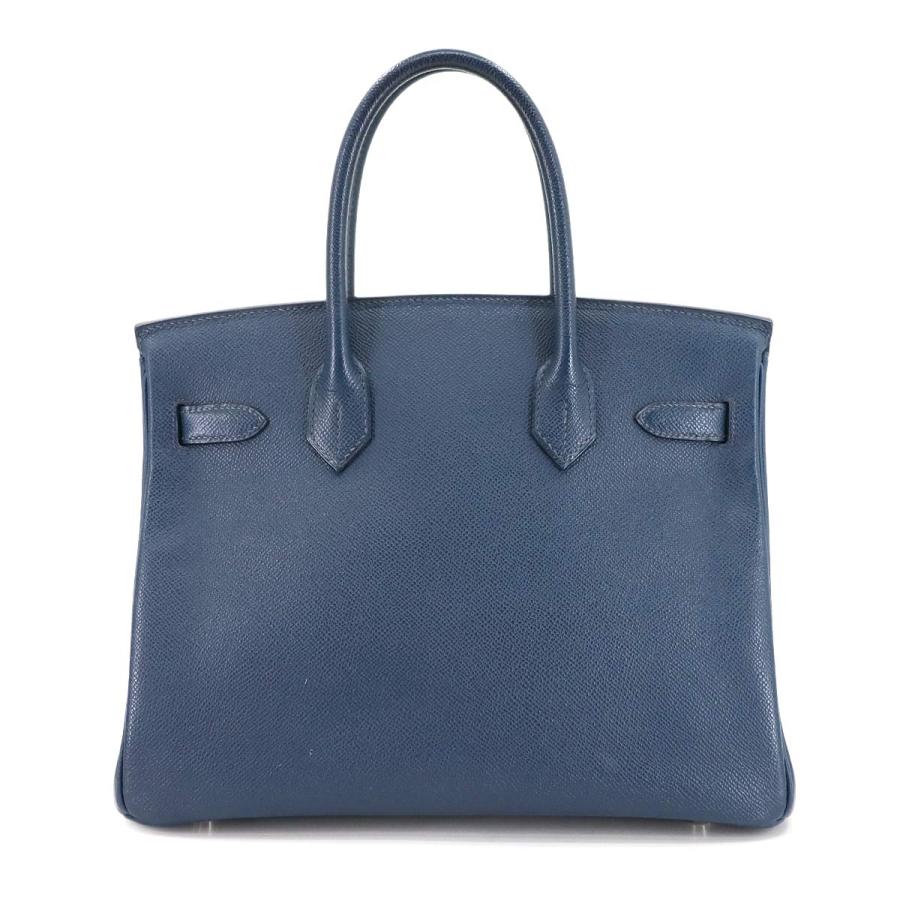 HERMES（エルメス） 美品 バーキン30 エプソン ブルー ハンド バッグ