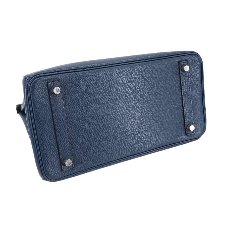 HERMES（エルメス） 美品 バーキン30 エプソン ブルー ハンド バッグ