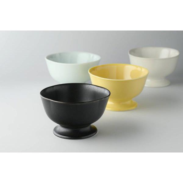 美濃焼 深山(miyama.) poteポテ デザートボウル 青白 日本製 : カフェ食器のプチスーベニア - 通販 - Yahoo!ショッピング