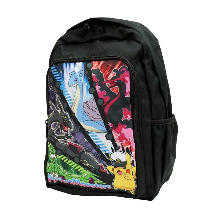 Pokemon ポケモン リュック 黒 DPK3-3900 : おなまえ工房 - 通販 - Yahoo!ショッピング