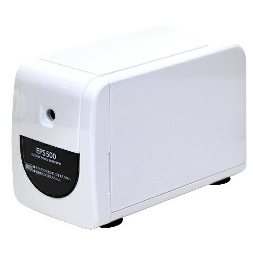 アスカ Asmix 電動鉛筆削り器 ＜電動シャープナー＞ ホワイト EPS500W : おなまえ工房 - 通販 - Yahoo!ショッピング