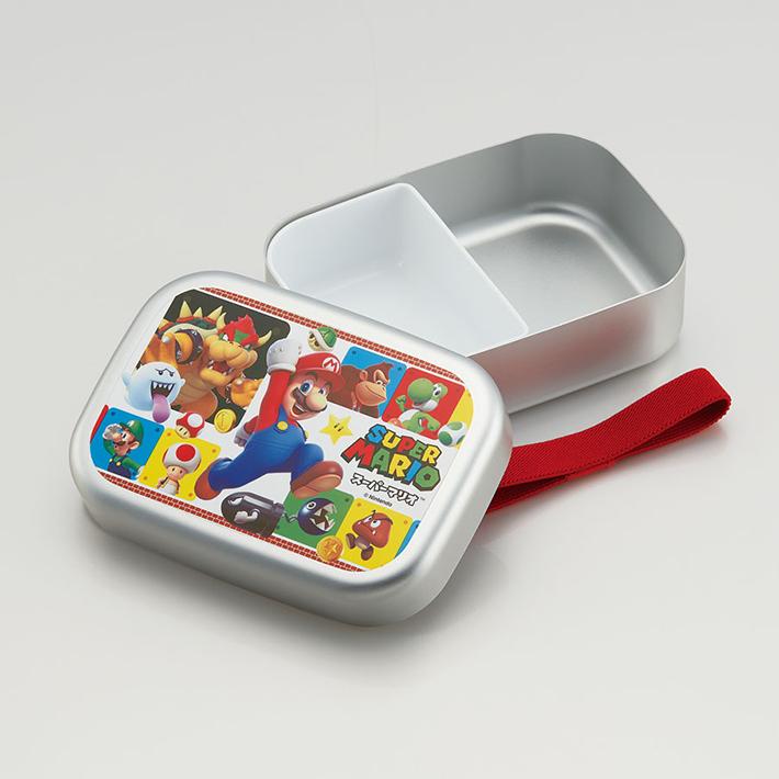 スケーター スーパーマリオ アルミ弁当箱 370ml ALB5NV [M便 1/2] : おなまえ工房 - 通販 - Yahoo!ショッピング