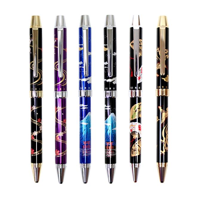 [名入れ不可]PILOT＜パイロット＞ 2+1＜ツープラスワン＞雅絵巻 多機能筆記具 BTHM-3SR [M便 1/1] : bthm-3sr ...