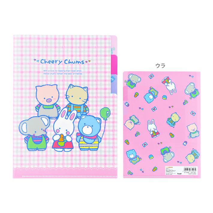 sanrio レトロ サンリオキャラクターズ クリアファイル A5 3P チアリーチャム柄 4901770772974 [M便 1/8] : おなまえ工房 - 通販 - Yahoo!ショッピング