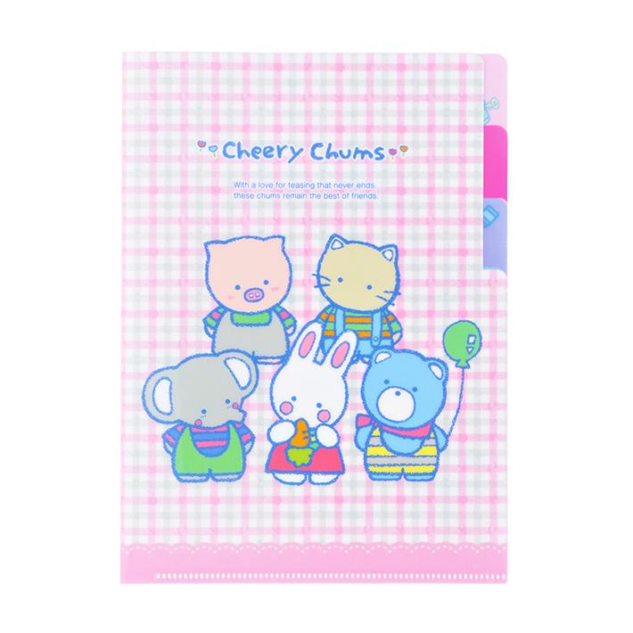 sanrio レトロ サンリオキャラクターズ クリアファイル A5 3P チアリーチャム柄 4901770772974 [M便 1/8] : おなまえ工房 - 通販 - Yahoo!ショッピング