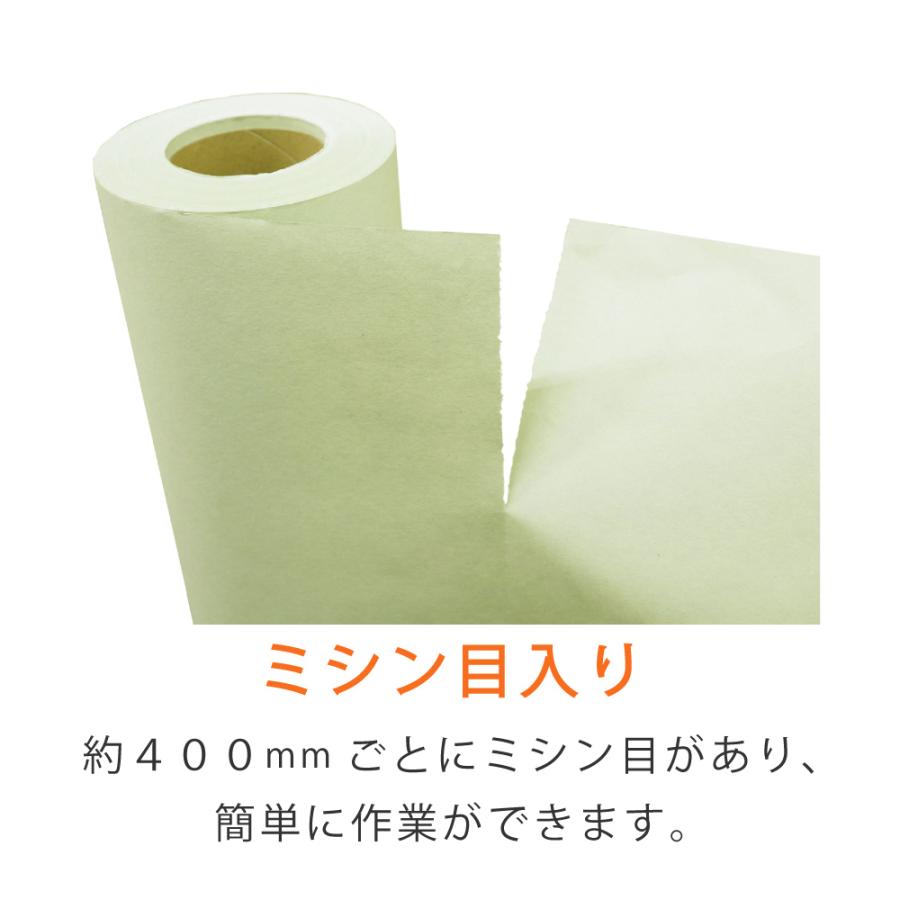 ボーガスペーパー ロール 紙緩衝材 ミシン目入り 51.2g/m2 幅320mm×巻150M 1巻 ※色指定不可 : コンポスYahoo!店 - 通販 - Yahoo!ショッピング
