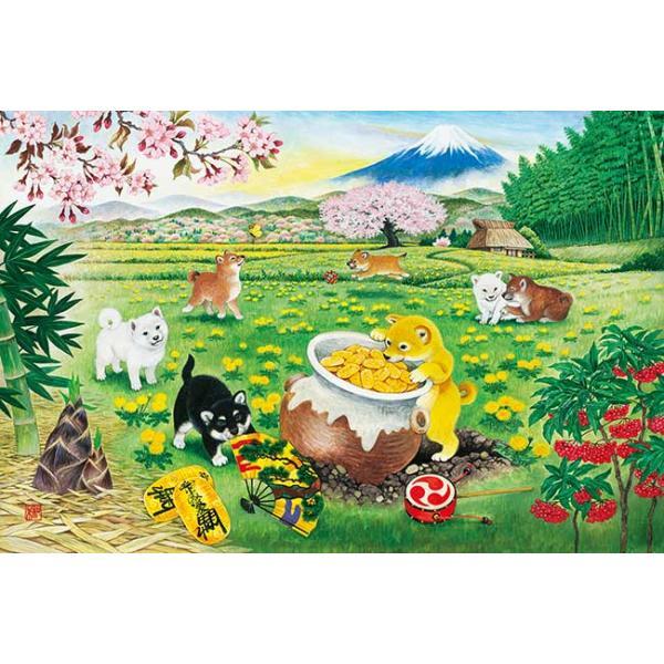 ジグソーパズル 1000ピース 財運 遊犬図 干支 戌年 吉祥画 アップルワン 1000-812 : 1000-812- : パズル生活Yahoo!店 - 通販 - Yahoo!ショッピング