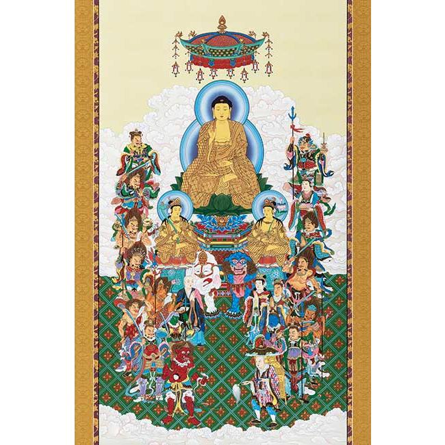 アップルワン ジグソーパズル 1000ピース 十六善神図 吉祥画 1000-896 : パズル生活Yahoo!店 - 通販 - Yahoo!ショッピング