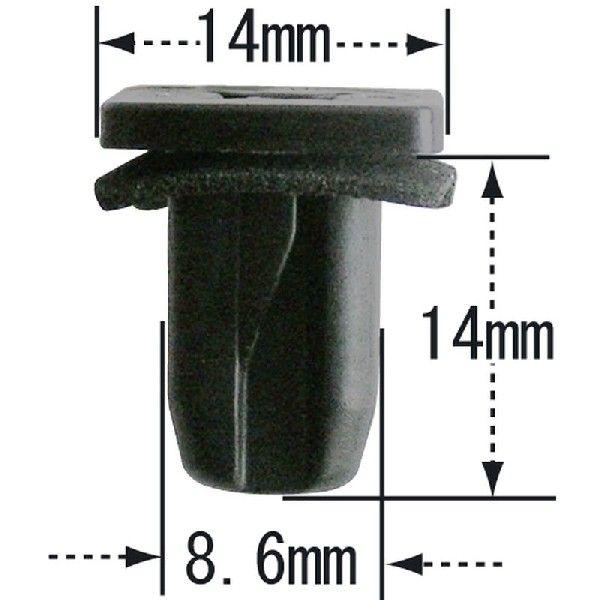 プッシュリベット・内張りクリップ （トヨタ用） 30個入 純正番号 （90189-06203）/ NT-483 : Proバイダー ヤフー店 ...