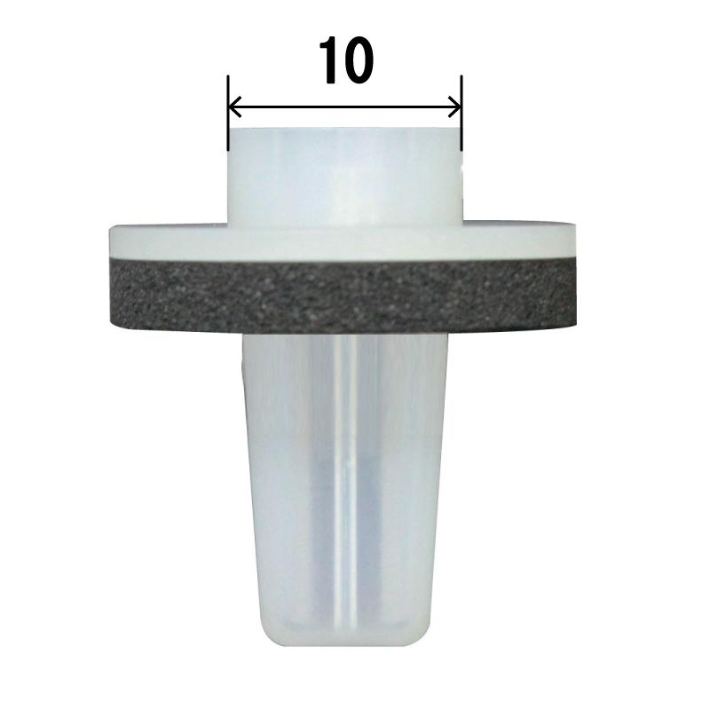 内張クリップ リヤバンパー プッシュリベット ニッサン '12/09ノート 純正番号 63846-5V000 10個入 NN-289 ...