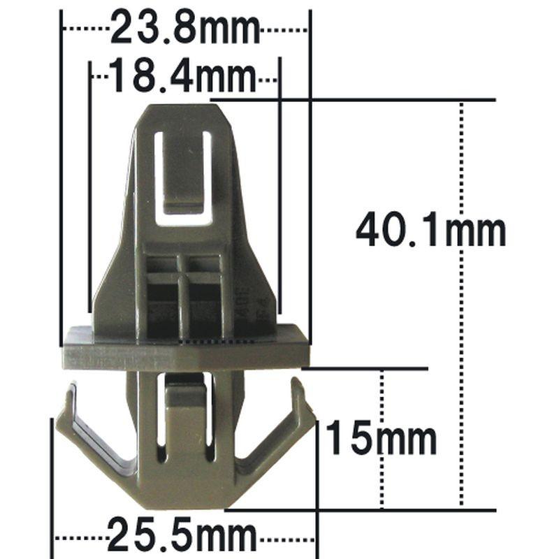 プッシュリベット・内張クリップ （ホンダ用） 30個入 純正番号 （91578-SW5-003） NH-657 : 関西パーツセンター ...