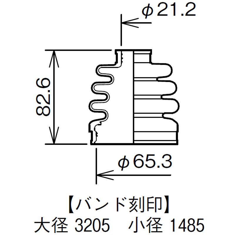 Mタッチ ドライブシャフトブーツ グリス付 軽自動車 44118-70B10 Mタッチ ドライブシャフトブーツ グリス付 軽自動車 44118-70B10
