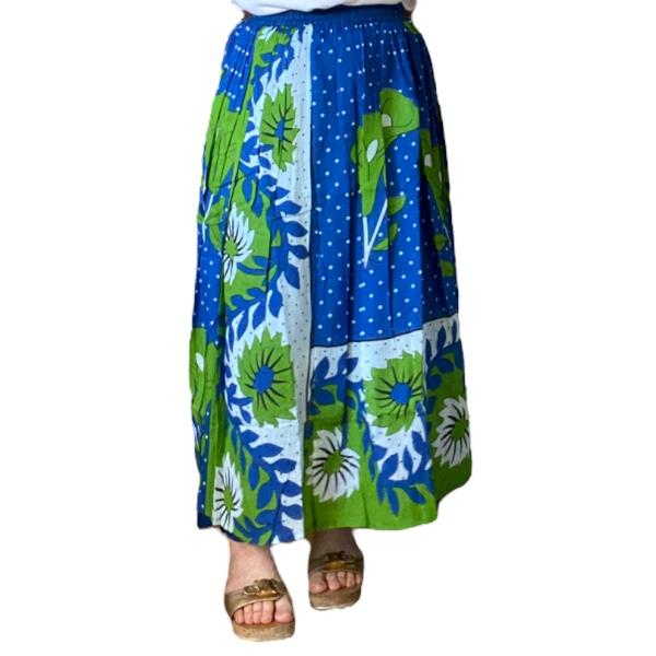 パンツスカート プリント マキシ スカート 付き パンツ 綿ローン インド綿 : アジアン雑貨プワンプワン - 通販 - Yahoo!ショッピング