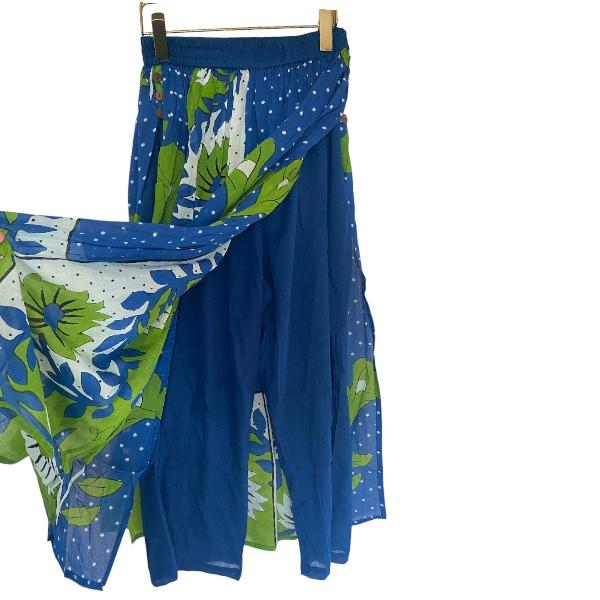 パンツスカート プリント マキシ スカート 付き パンツ 綿ローン インド綿 : アジアン雑貨プワンプワン - 通販 - Yahoo!ショッピング