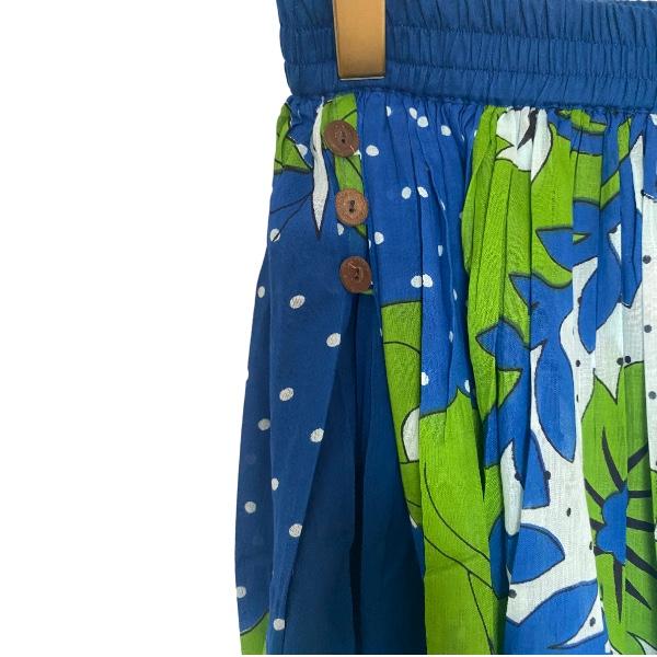 パンツスカート プリント マキシ スカート 付き パンツ 綿ローン インド綿 : アジアン雑貨プワンプワン - 通販 - Yahoo!ショッピング